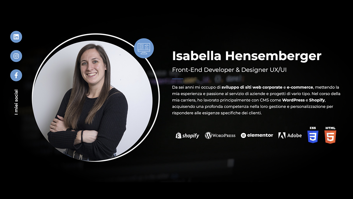 Isabella Hensemberger | Web Developer